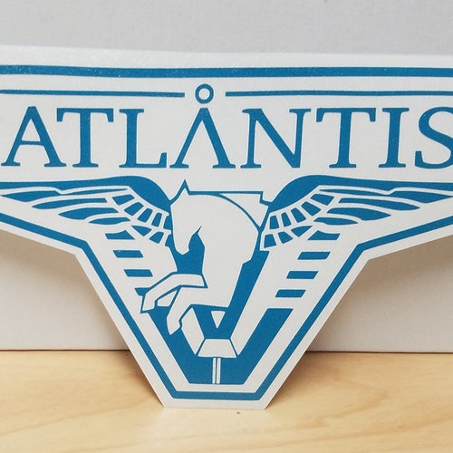 Atlantis Vinyl Sticker / Vinyl Decal / Stargate Atlantis / - Etsy