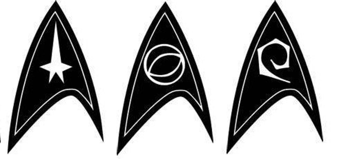 Star Trek Vinyl Sticker / Vinyl Decal / Laptop Decal / Water - Etsy