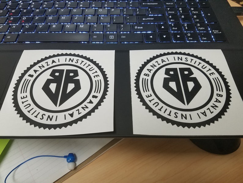 Buckaroo Banzai Vinyl Sticker / Vinyl Decal / Banzai Institute | Etsy
