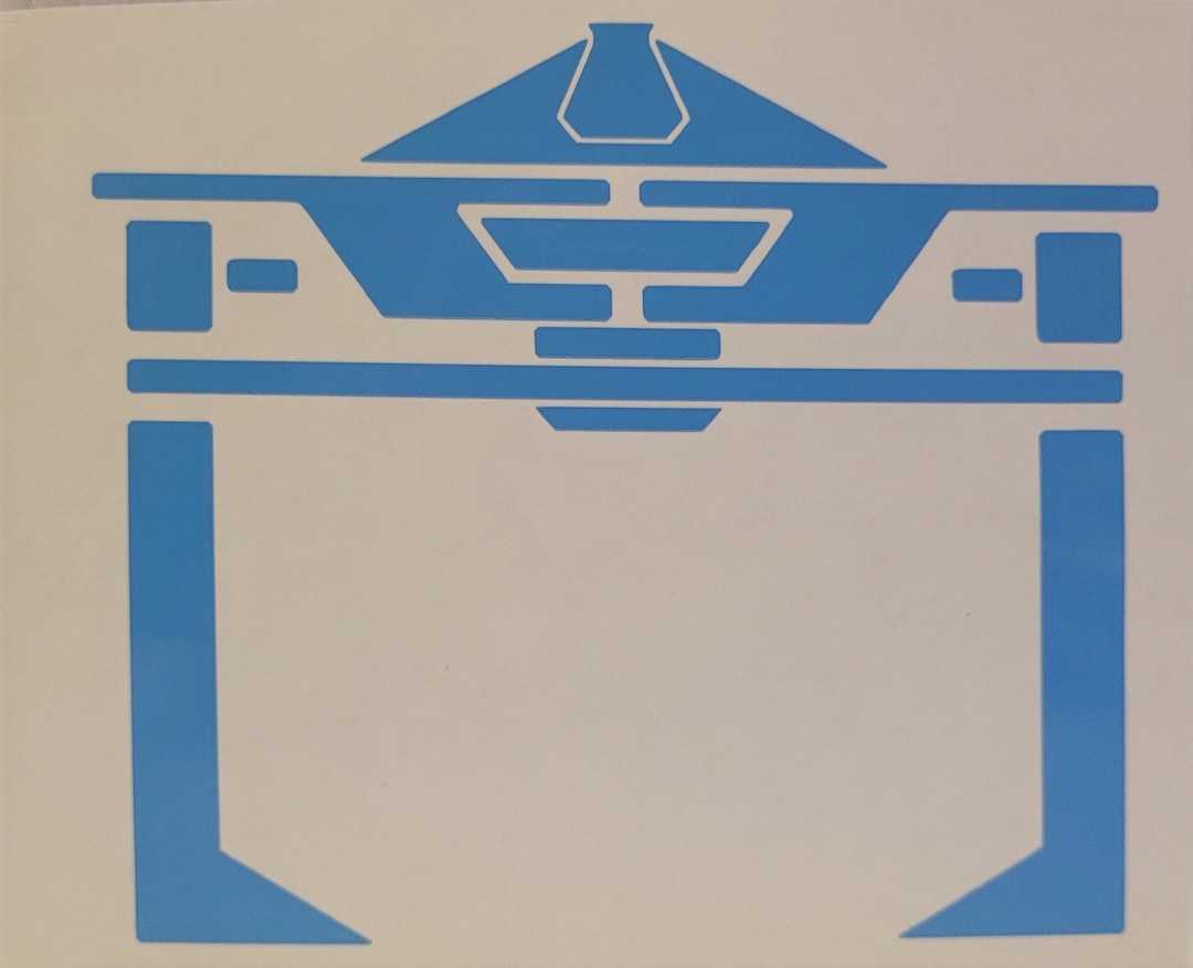 Recognizer Sticker / Vinyl Decal / Tron / Laptop Decal / Water Bottle ...