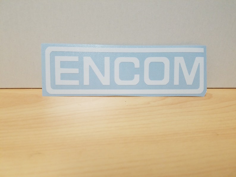 Encom Sticker / Vinyl Decal / Tron / Laptop Decal / Water Bottle ...