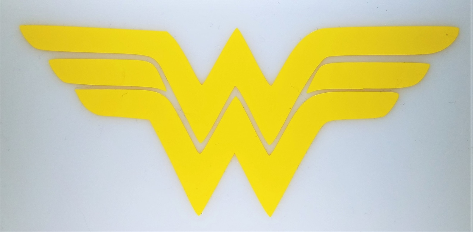 Wonder Woman Vinyl Sticker / Vinyl Decal / Laptop Decal / | Etsy