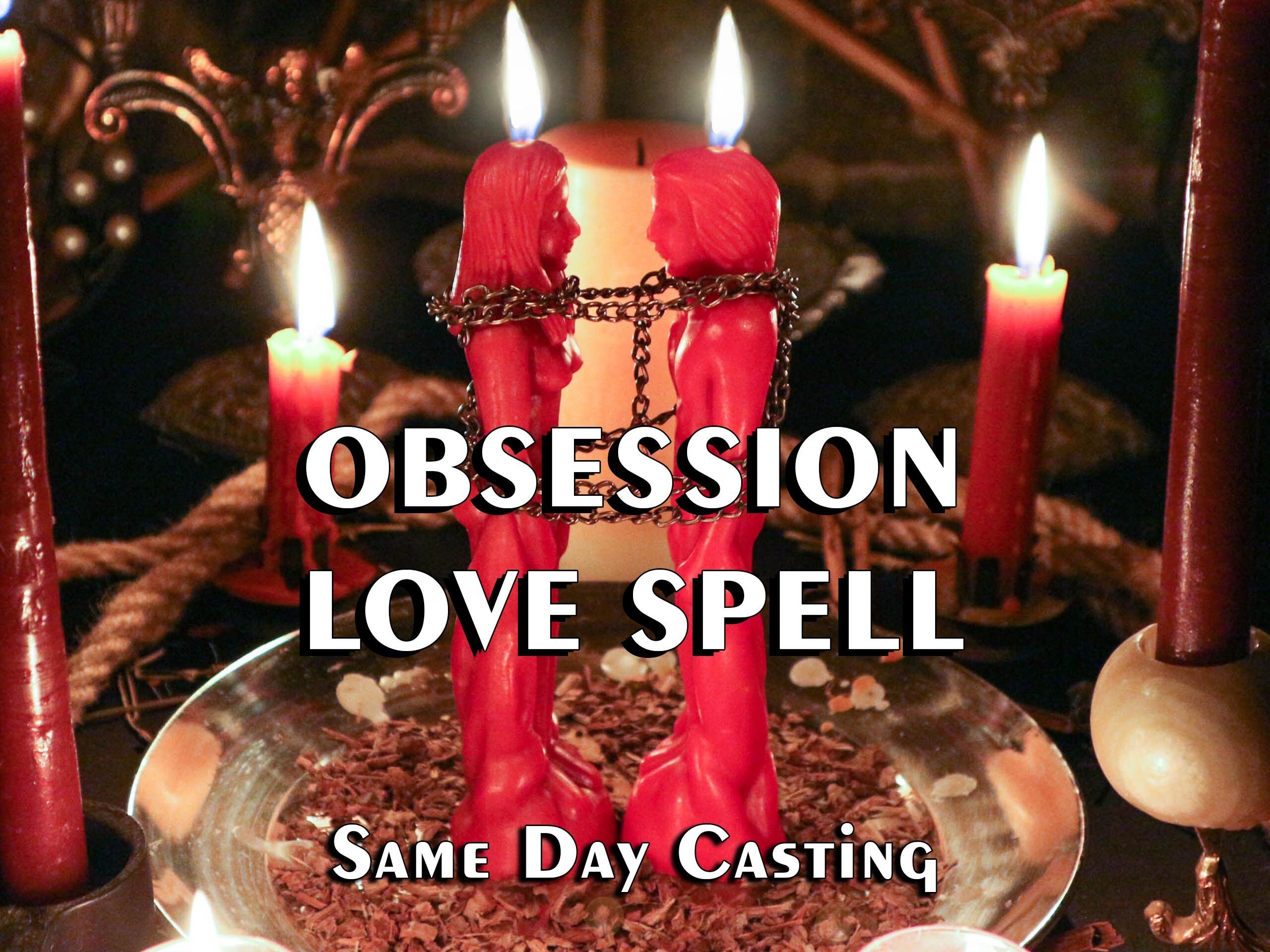 Obsession Love Spell Make Them Want You Same Day Casting - Etsy