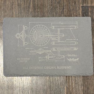 Star Trek Stone Serving Platter - Etsy