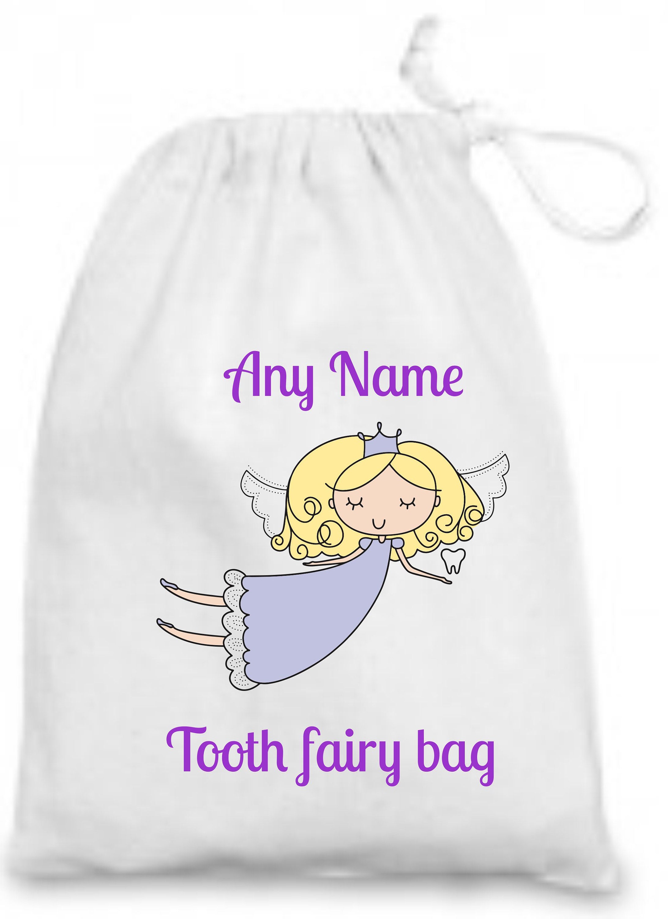 Personalised Beautiful Tooth Fairy Bag / Keepsake - Etsy