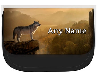 Wolf Pencil Case - Etsy UK