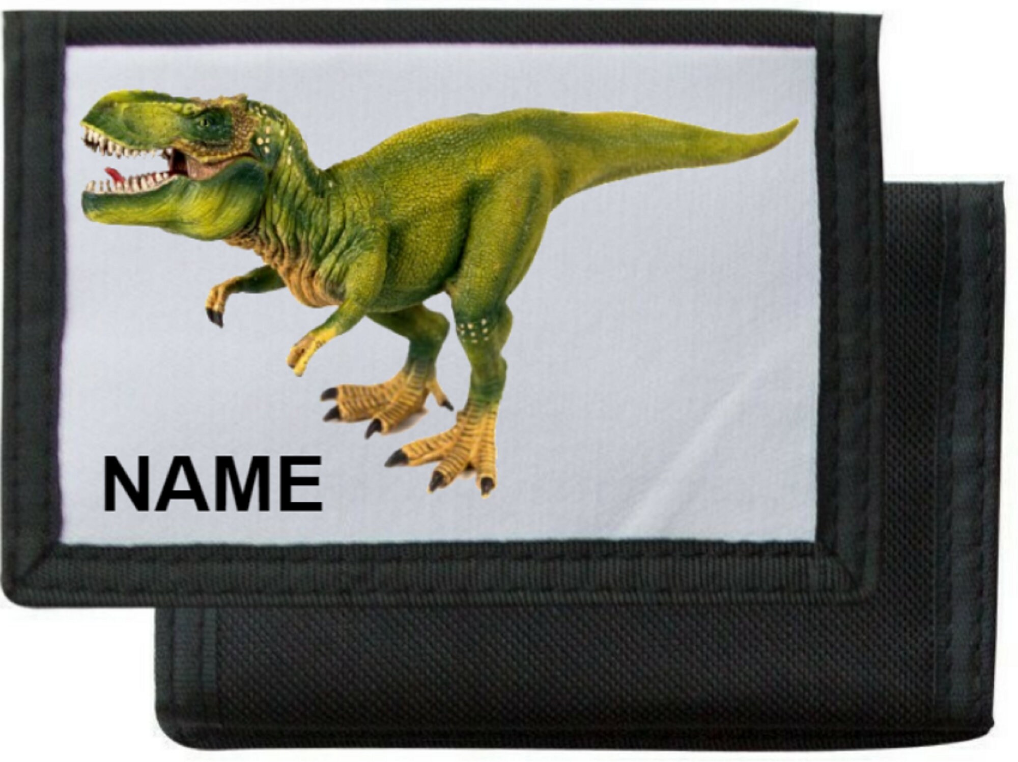 Personalised Dinosaur Wallet Available in Black/pink/blue/red - Etsy