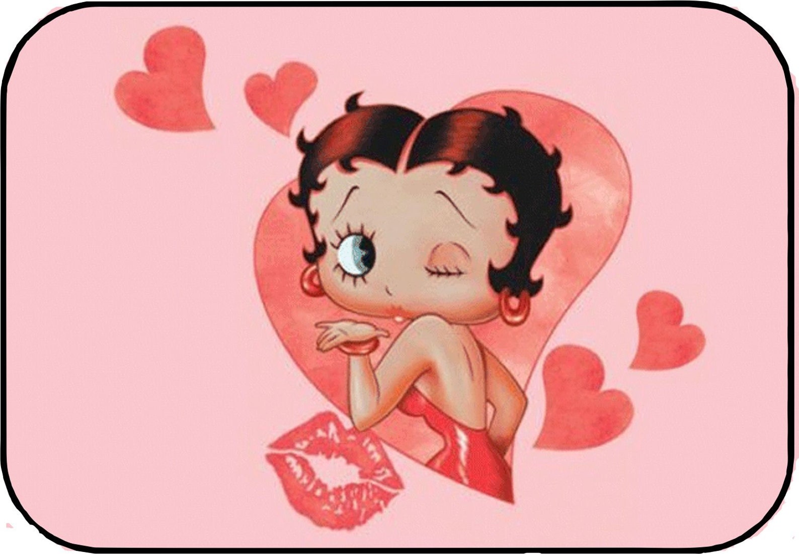 Betty Boop Mouse Mat / Pad. Fade & Scratch Resistant. Ideal Gift - Etsy