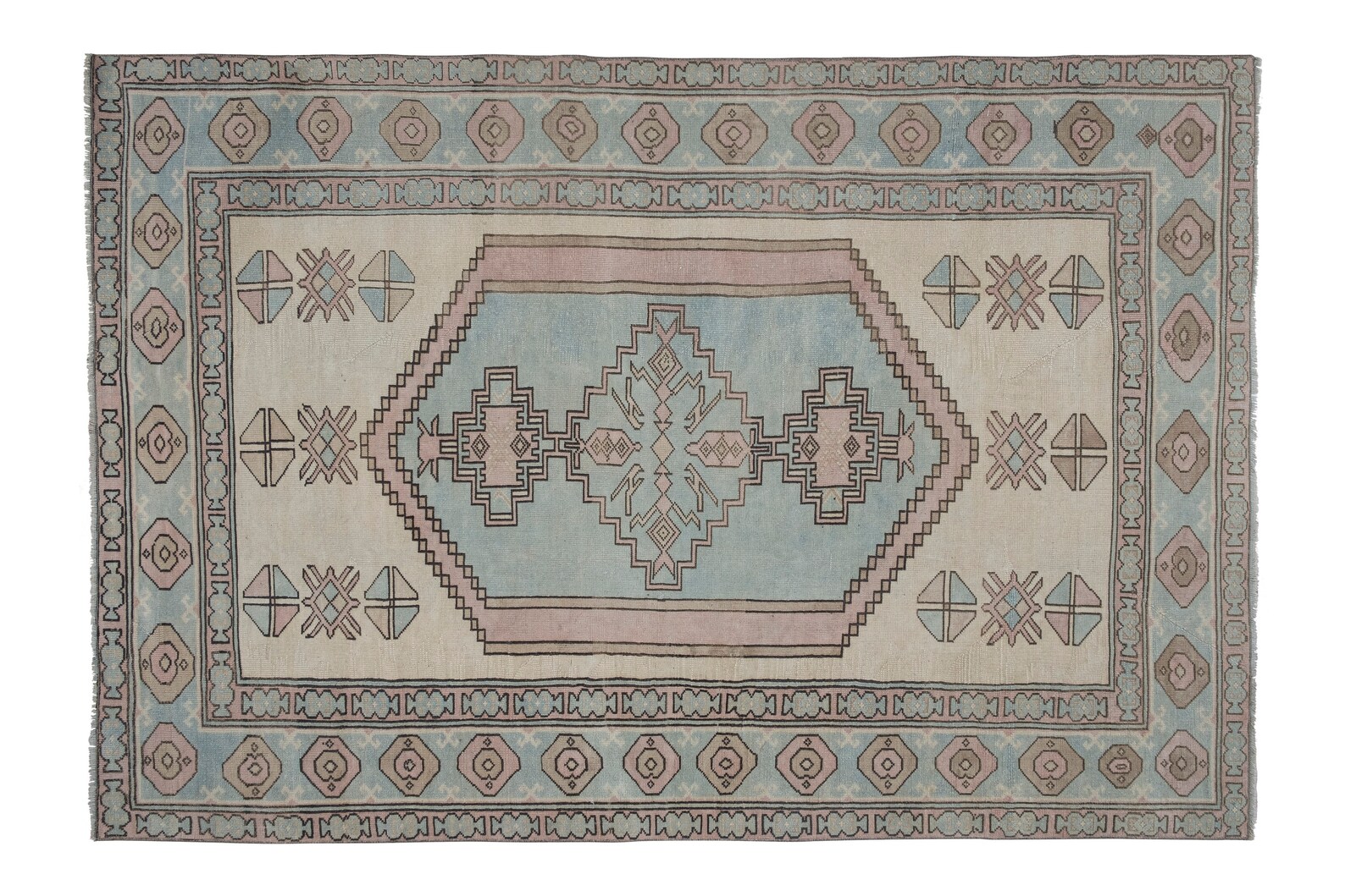 Vintage Turquoise Colors Rug for Home and Nursery Decor Low | Etsy