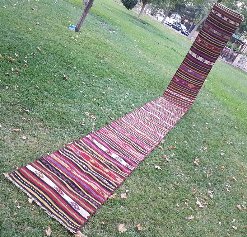 Stylish Stair Runner Red Green & Yellow Colored Corridor - Etsy
