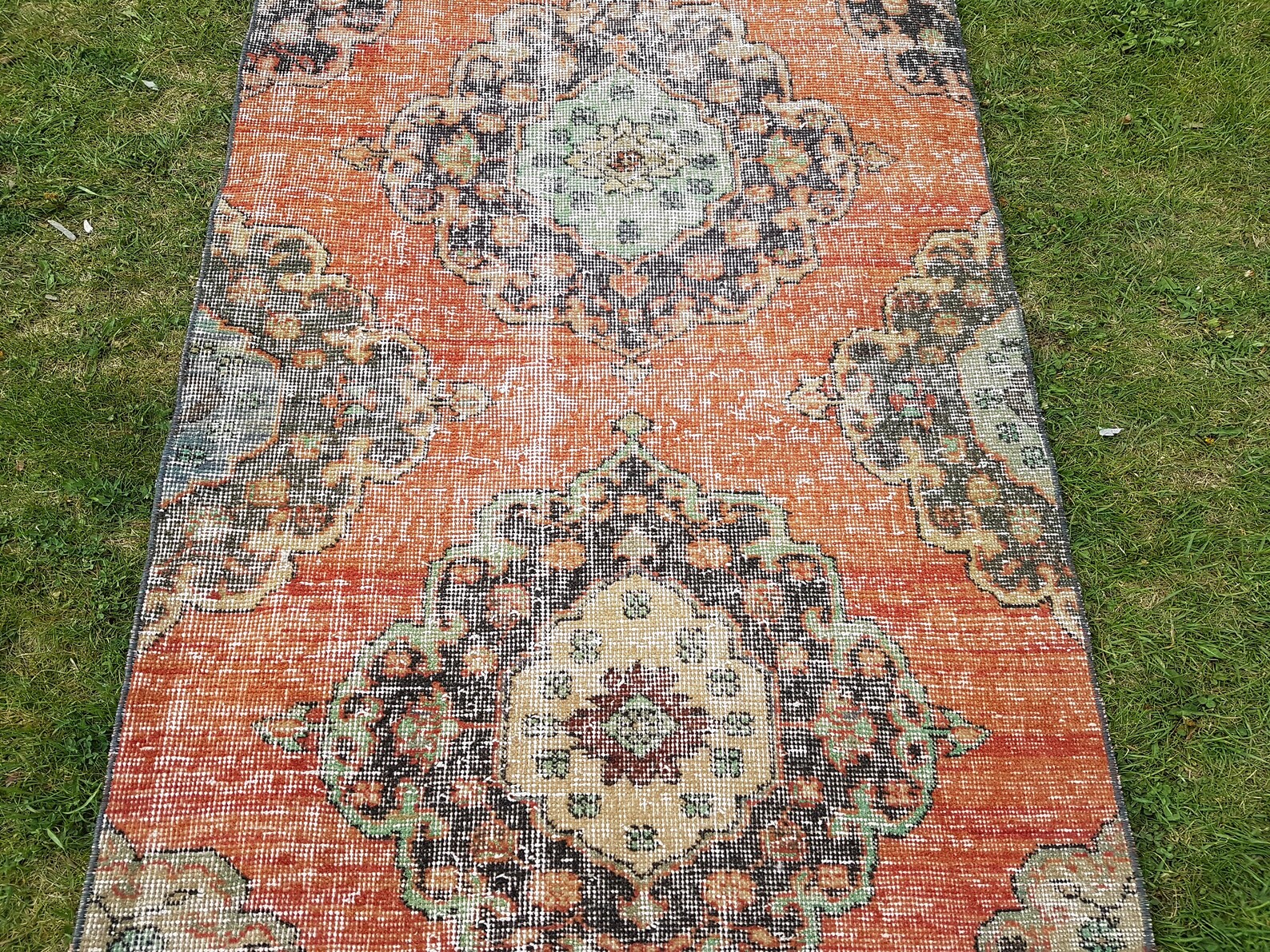 Hall Runner Rug, Wool Corridor Rug, Flatweave Runner Rug, Boho ...