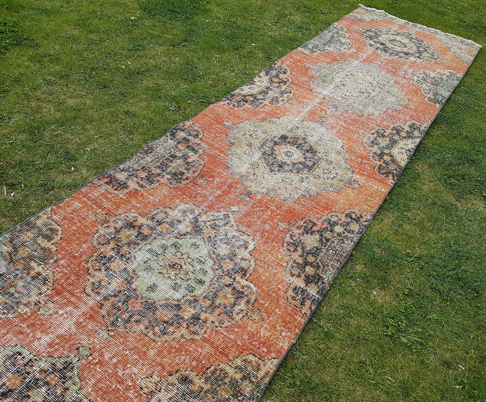 Hall Runner Rug Wool Corridor Rug Flatweave Runner Rug Boho - Etsy