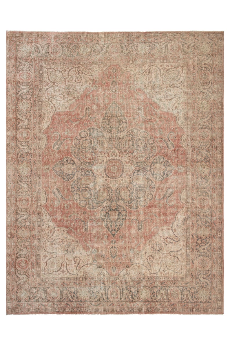 Vintage Soft Warm Colors Rug for Home and Nursery Low Pile - Etsy