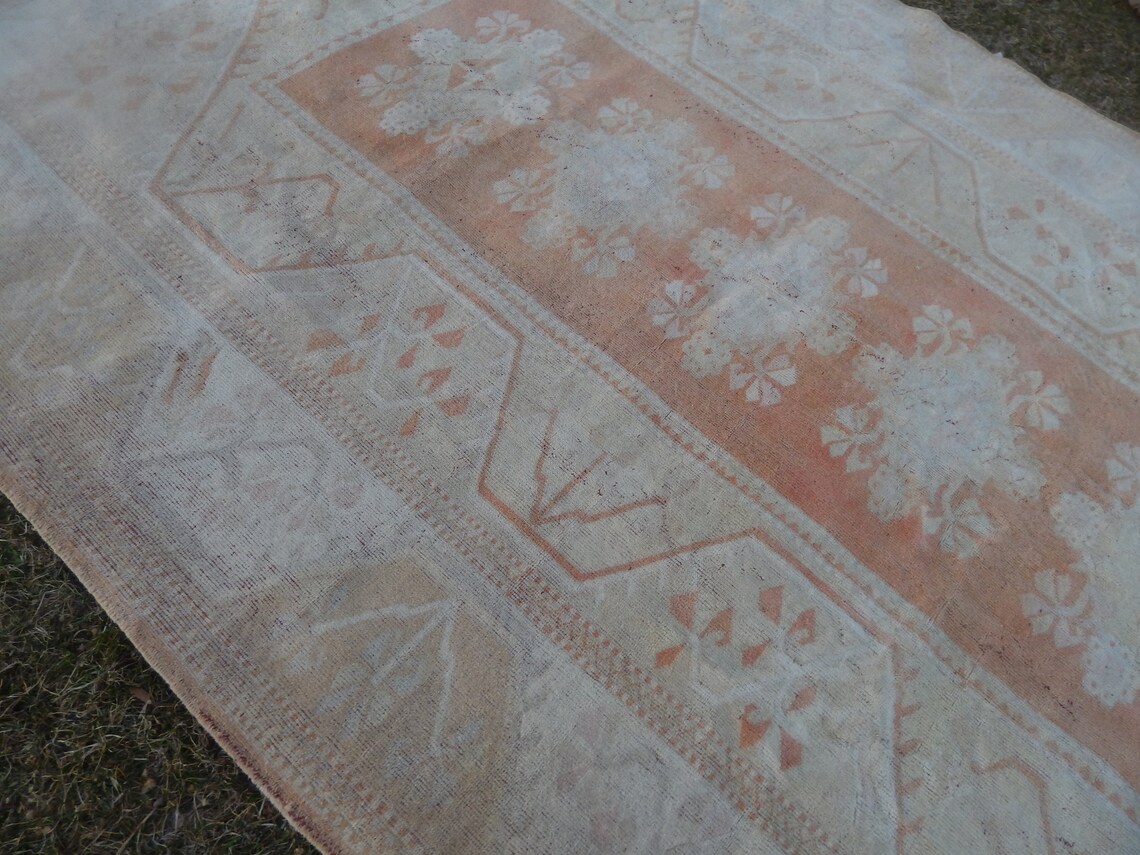 Vintage Faded Pale Colors Rug for Home and Nursery Decor Low - Etsy