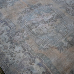 Caucasian Carpet, Decorative Muted Soft Colors Wool Rug, Handmade Wool ...