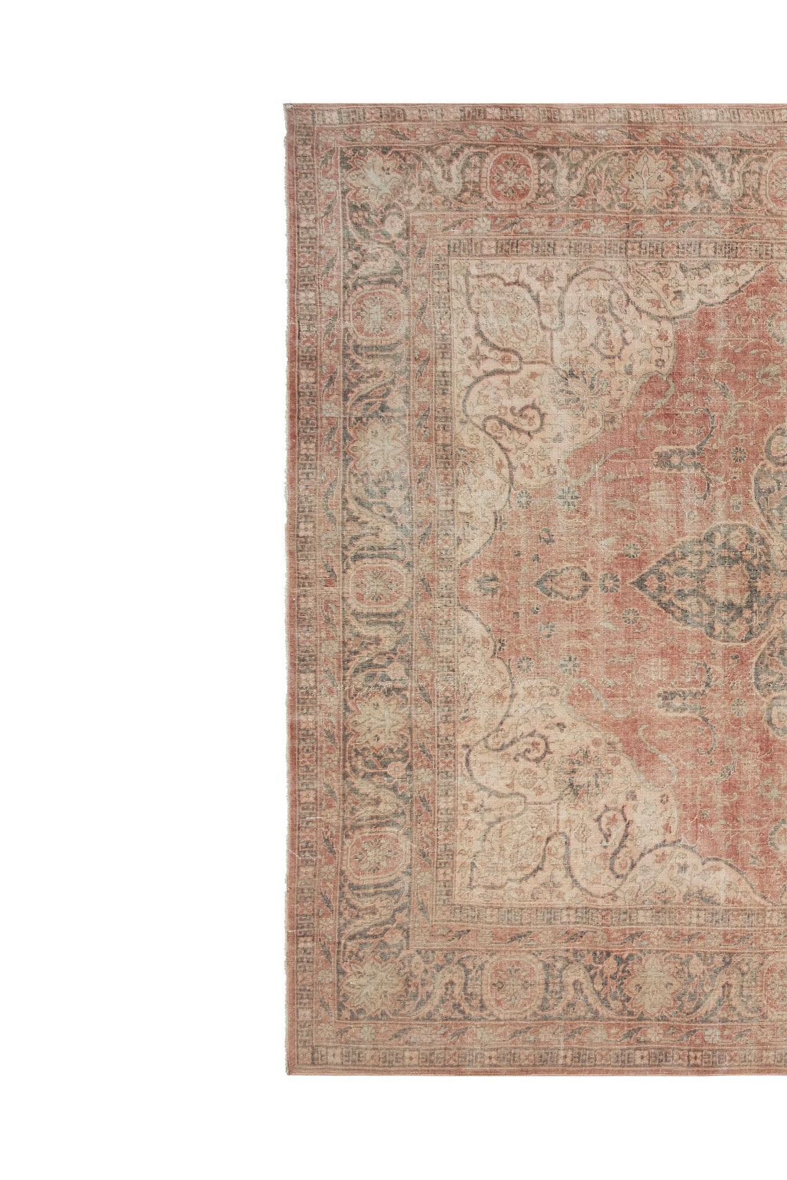 Vintage Soft Warm Colors Rug for Home and Nursery Low Pile - Etsy