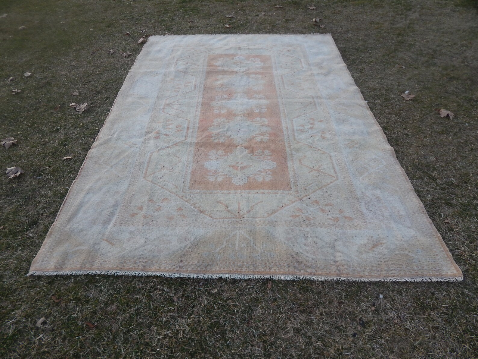 Vintage Faded Pale Colors Rug for Home and Nursery Decor Low - Etsy