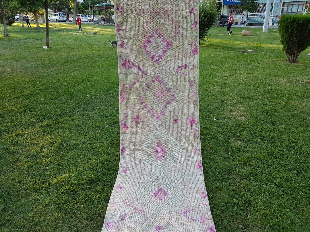 3 X 12 Antique Coloured Hand Knotted Carpet Runners From - Etsy