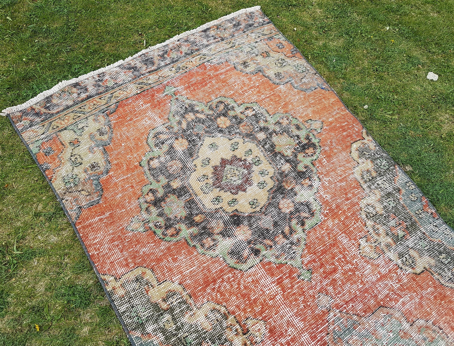 Hall Runner Rug Wool Corridor Rug Flatweave Runner Rug Boho | Etsy