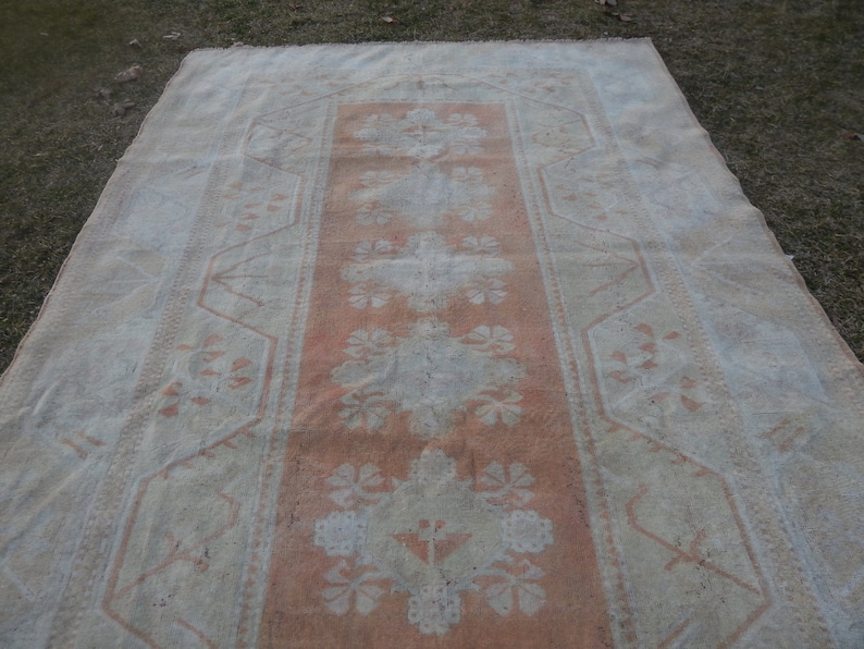 Vintage Faded Pale Colors Rug for Home and Nursery Decor Low - Etsy