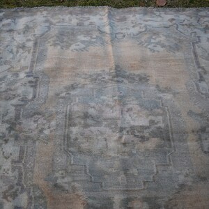 Caucasian Carpet, Decorative Muted Soft Colors Wool Rug, Handmade Wool ...