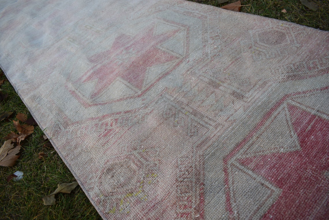 Hallway Runner Muted Color Rugs Runner Antique Traditional | Etsy