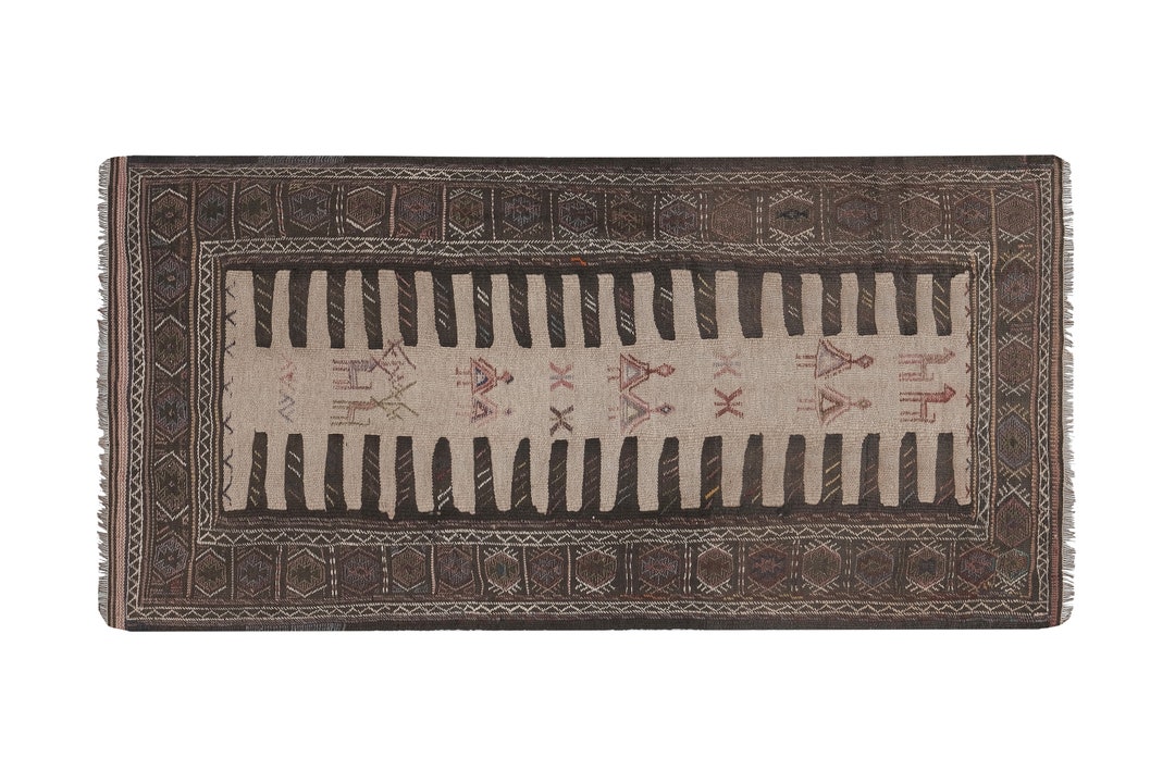 Trending, Handmade Small Turkish Kilim, Flatweave Kilim Rugs, Ethnic ...