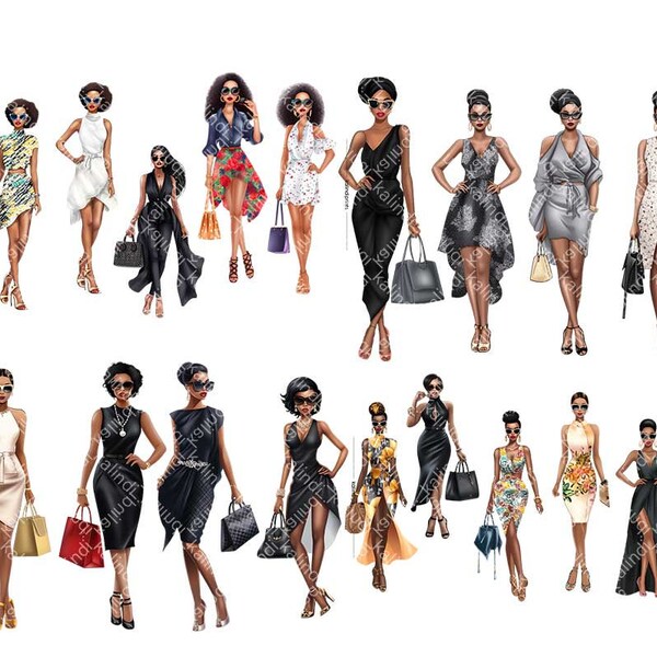 Fashion Stickers - Etsy