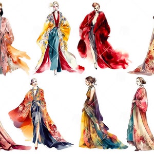 32 Glamour Girls Printable Stickers, COMMERCIAL USE, PNG, Digital ...