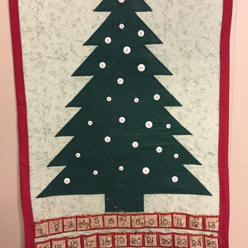 Christmas Tree Advent Calendar Pattern 29 Ornaments | Etsy UK