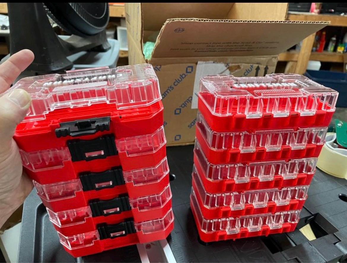 10 Craftsman Versastack Nano Small Cases (empty), Interlockable ...