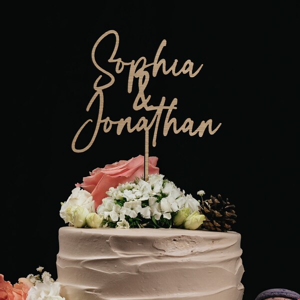 Wood Cake Toppers - Etsy