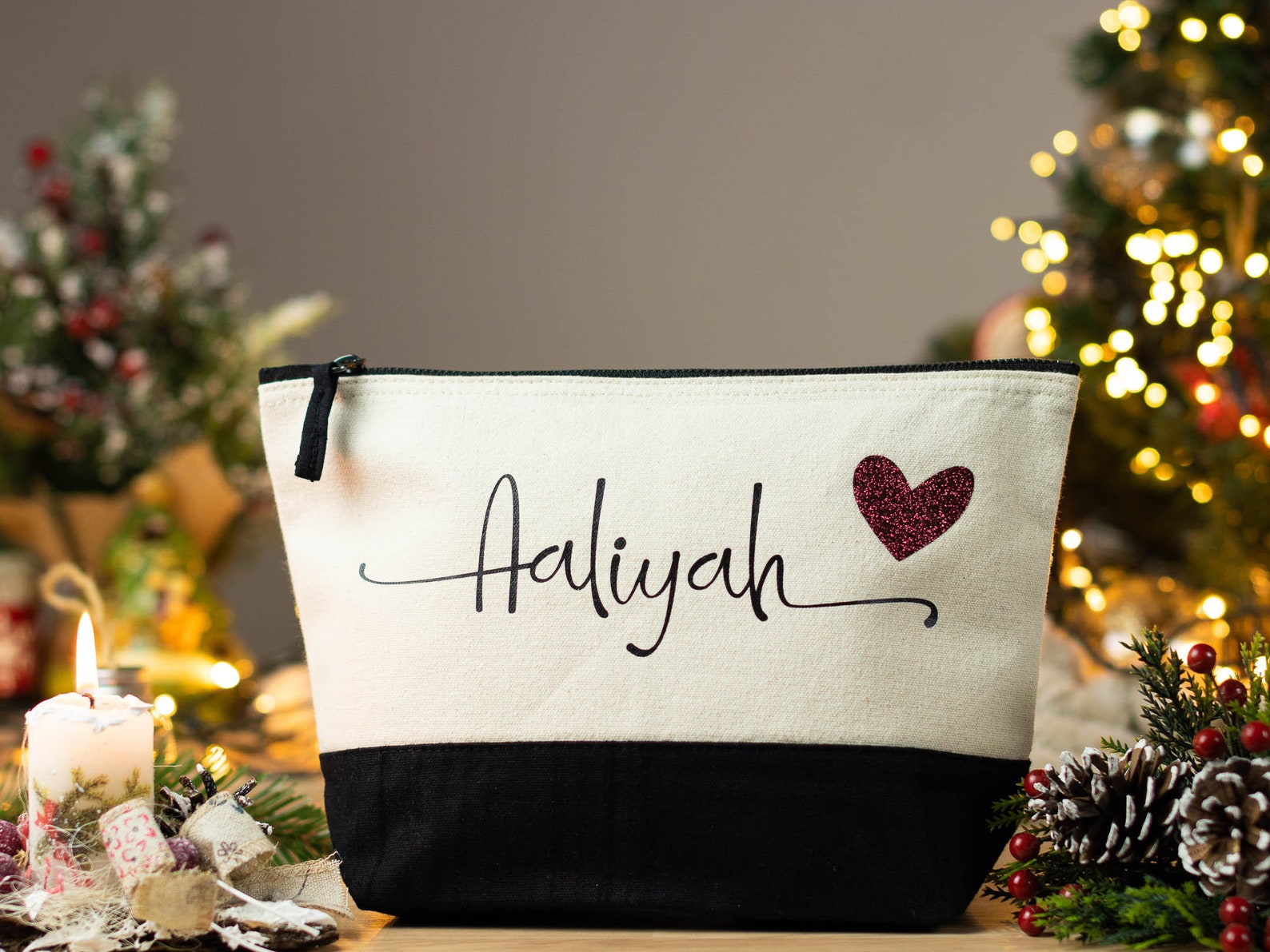 Makeup Bag Personalized, Custom Makeup Bag, Personalized Bag, Bag ...