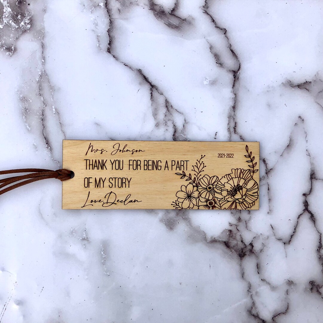 Teacher Appreciation Bookmark | Teacher Gift | Teacher Gift Idea ...