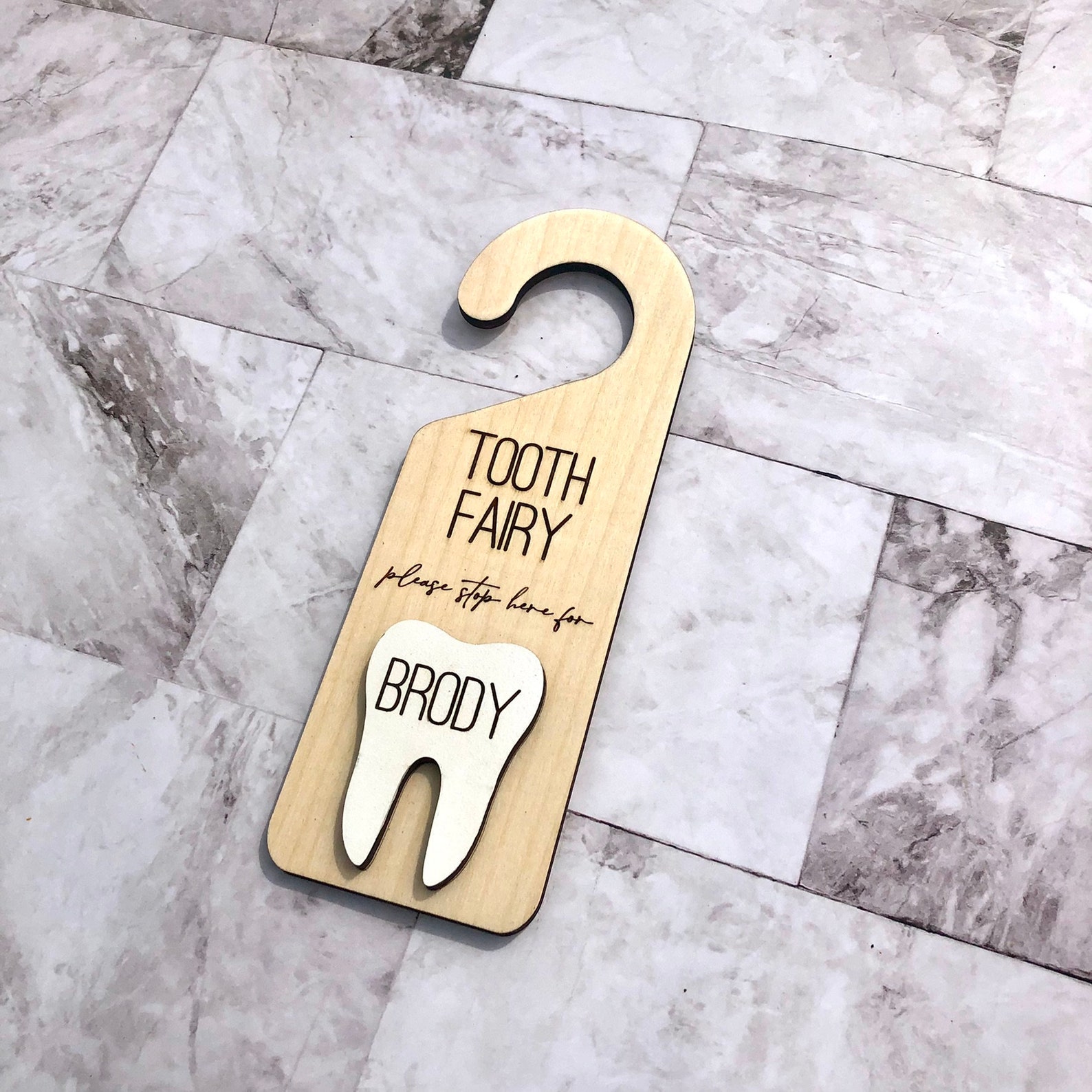 Tooth Fairy Door Hanger Personalized Tooth Fairy Door Hanger | Etsy