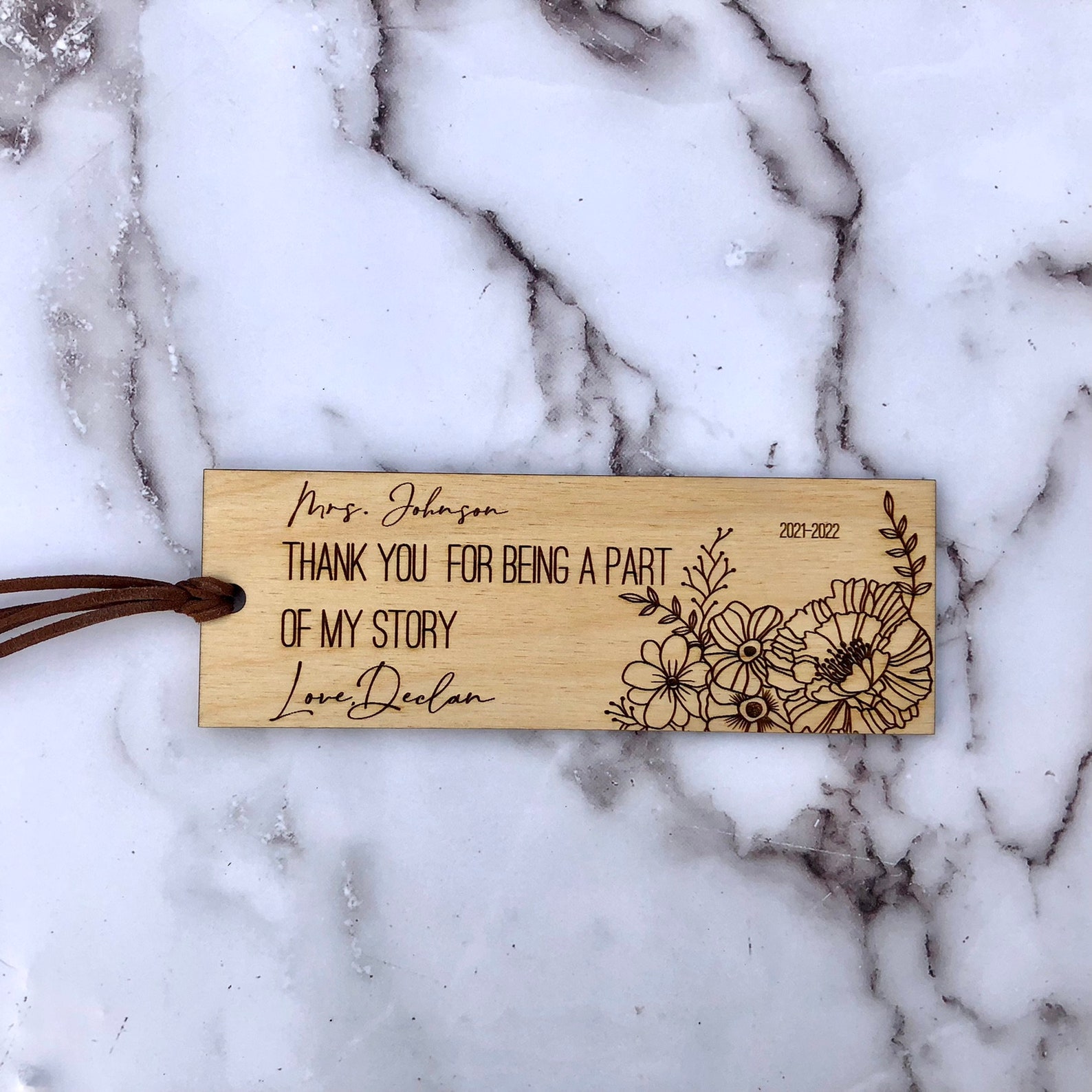 Teacher Appreciation Bookmark Teacher Gift Teacher Gift - Etsy