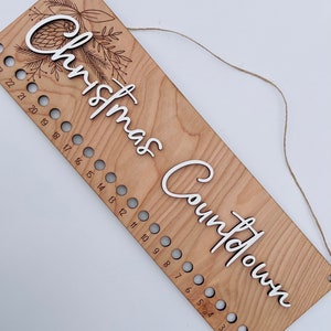 Candy Cane Christmas Countdown, Christmas Countdown Sign, Candy Cane ...