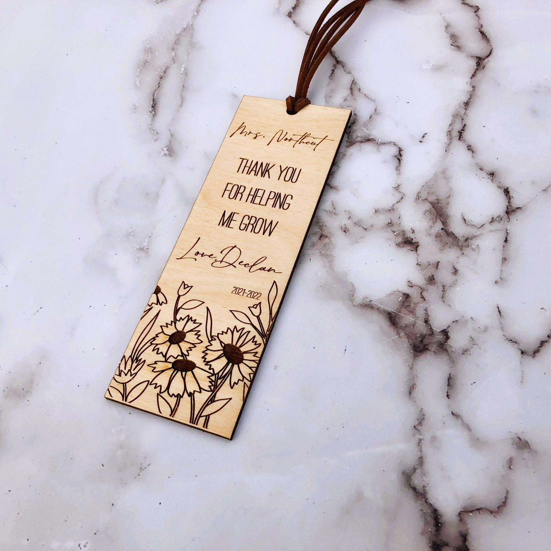 Teacher Appreciation Bookmark Teacher Gift Teacher Gift - Etsy