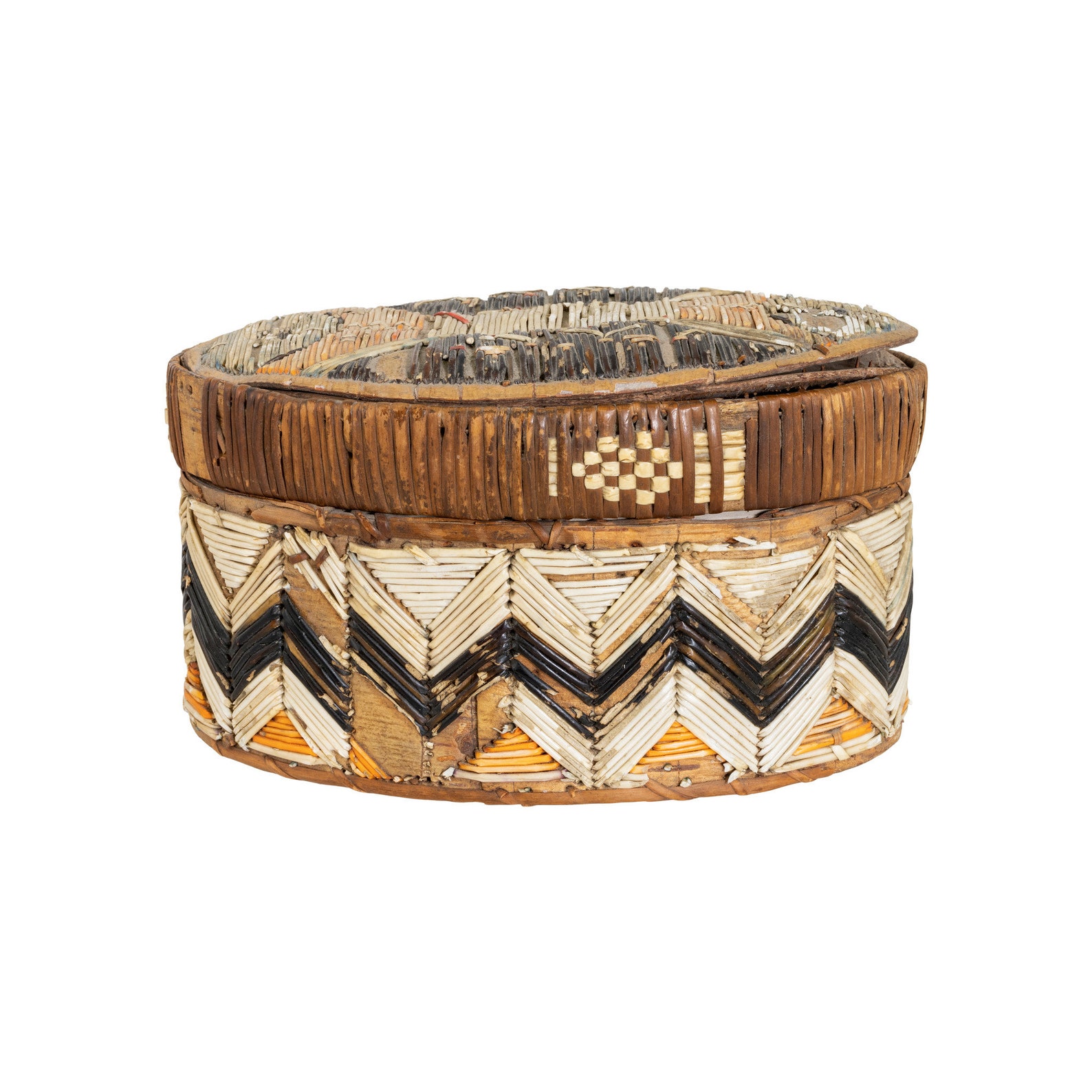 Micmac Quilled Birch Bark Box - Etsy