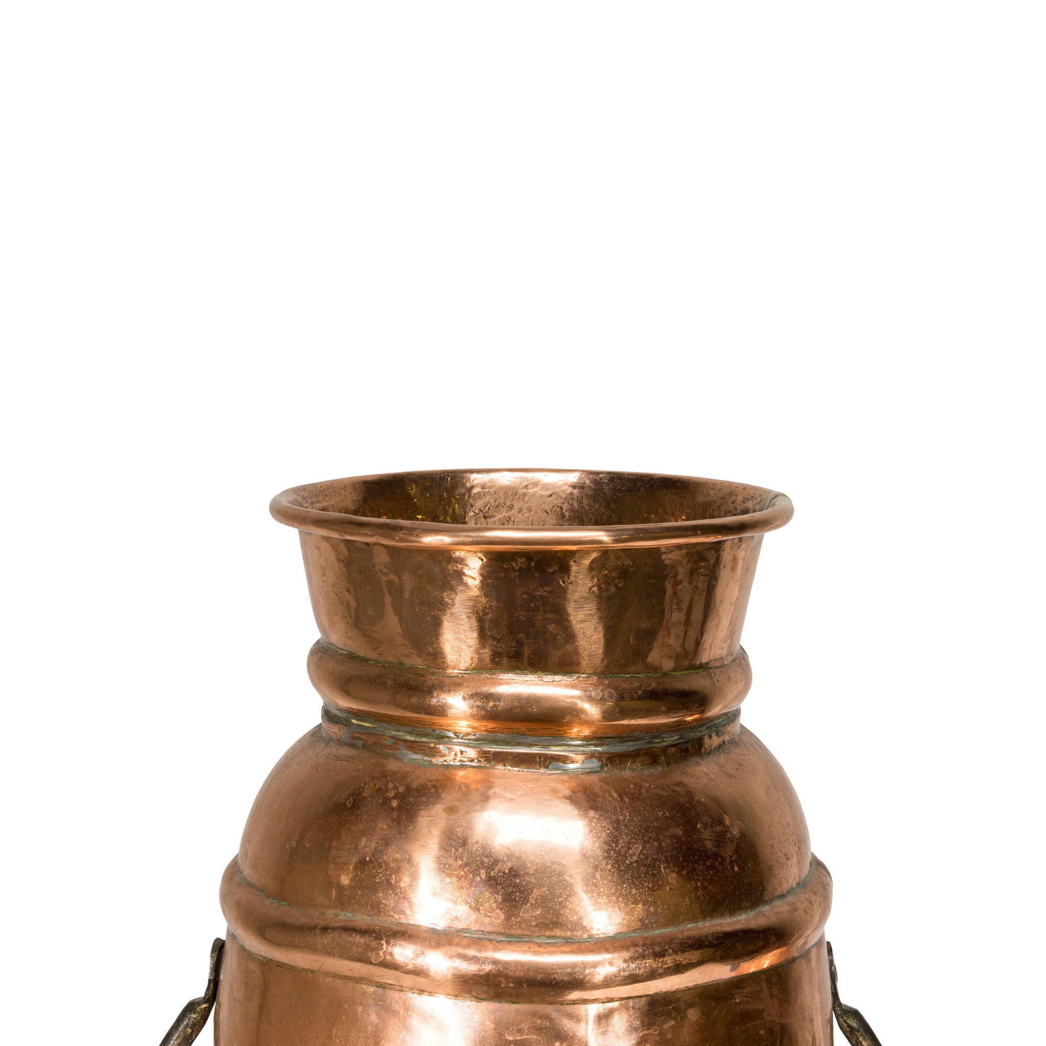 Vintage French Copper Milk Pail - Etsy