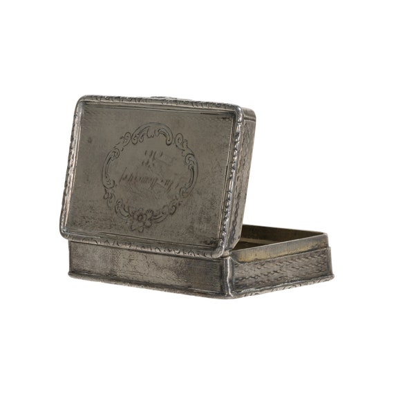 Vintage silver vanity - Gem