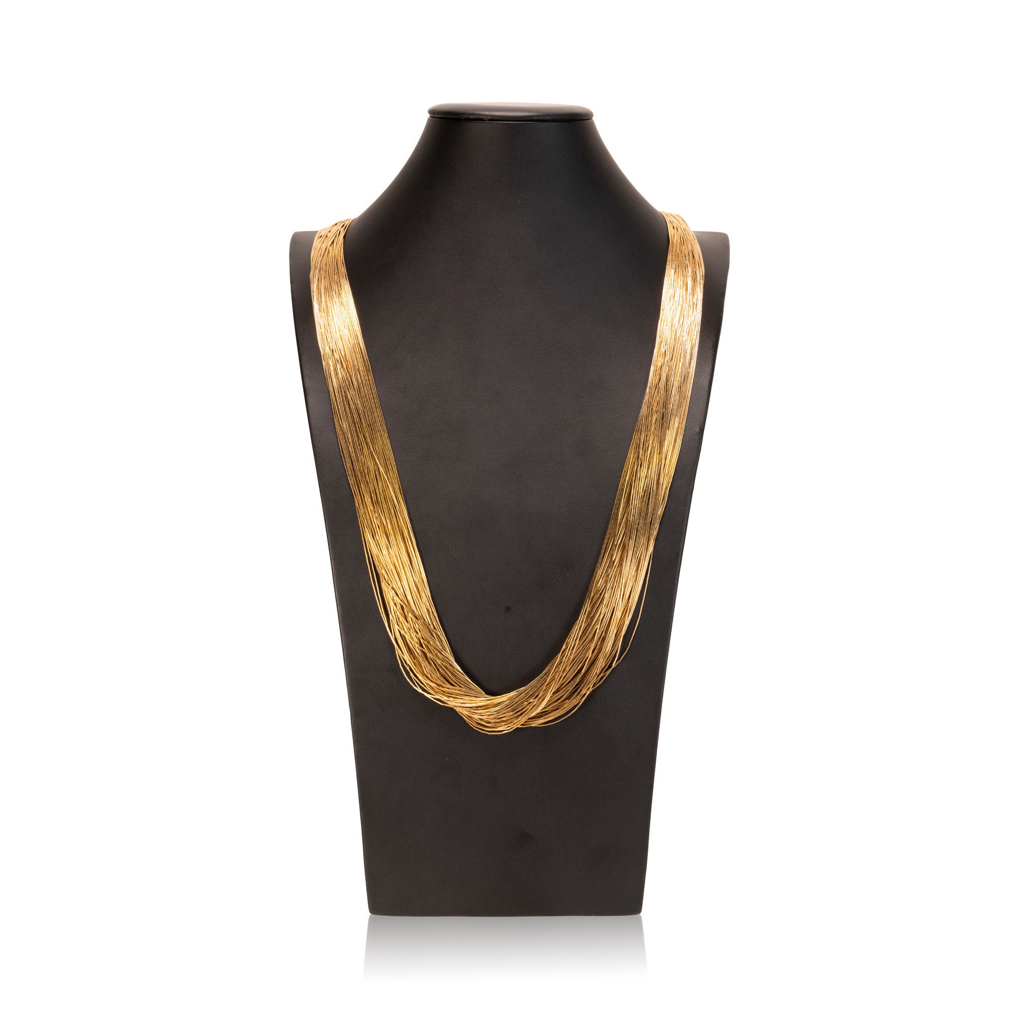 Liquid Gold Necklace - Etsy