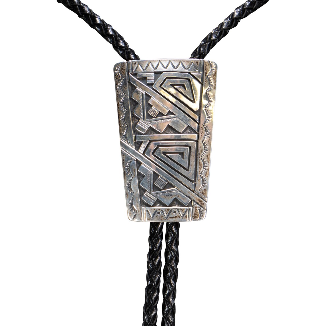 Navajo Sterling Silver Bolo - Etsy