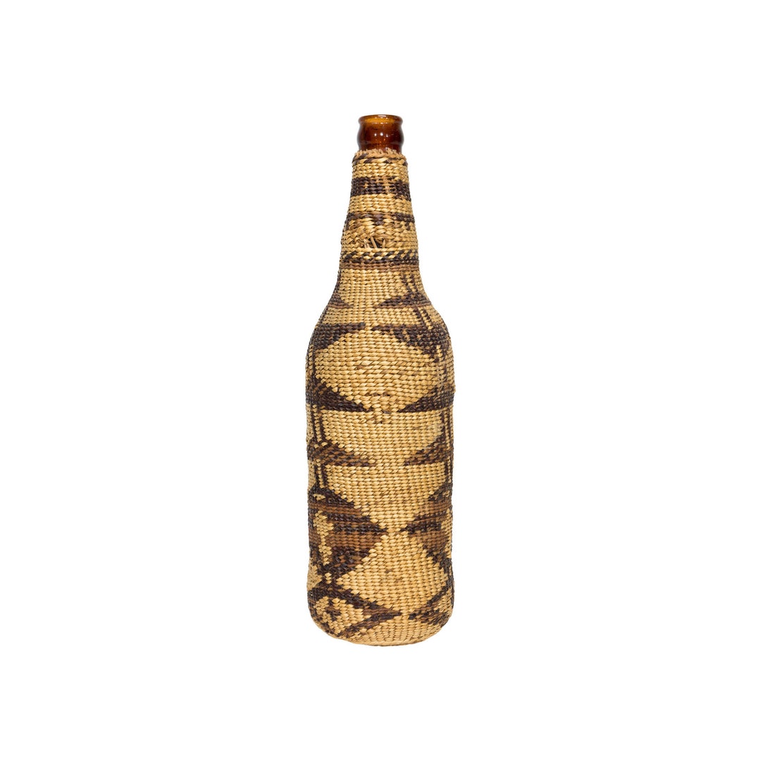 Native American Achomawi Bottle Basket - Etsy