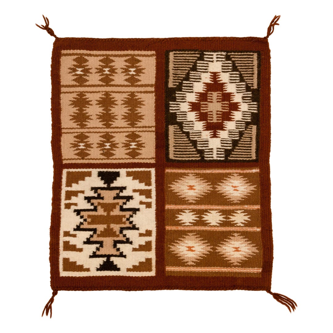 Navajo Four Panel Sampler Weaving - Etsy