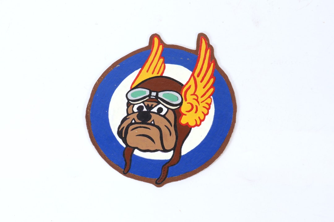 355th Fighter Squadron Vintage Leather Patch - Etsy