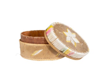 Quilled Birch Bark Box | Etsy