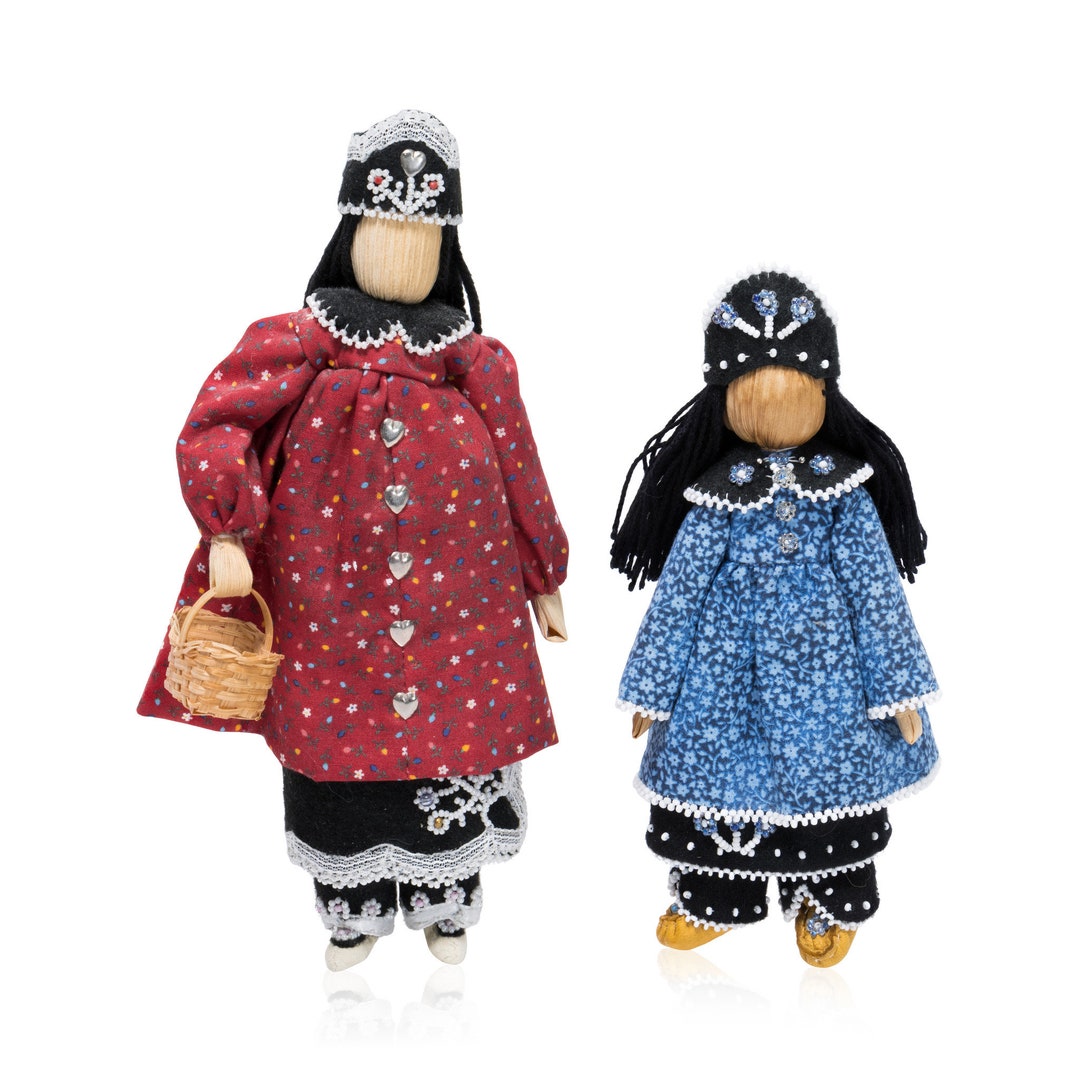 Pair of Iroquois Mohawk Dolls - Etsy