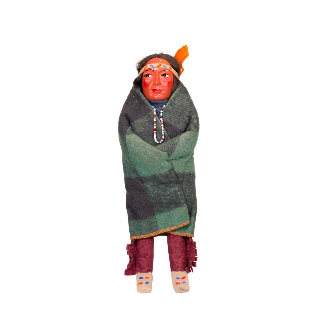 Native American Male Skookum Doll - Etsy