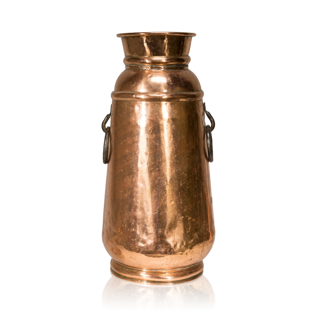 Vintage French Copper Milk Pail - Etsy